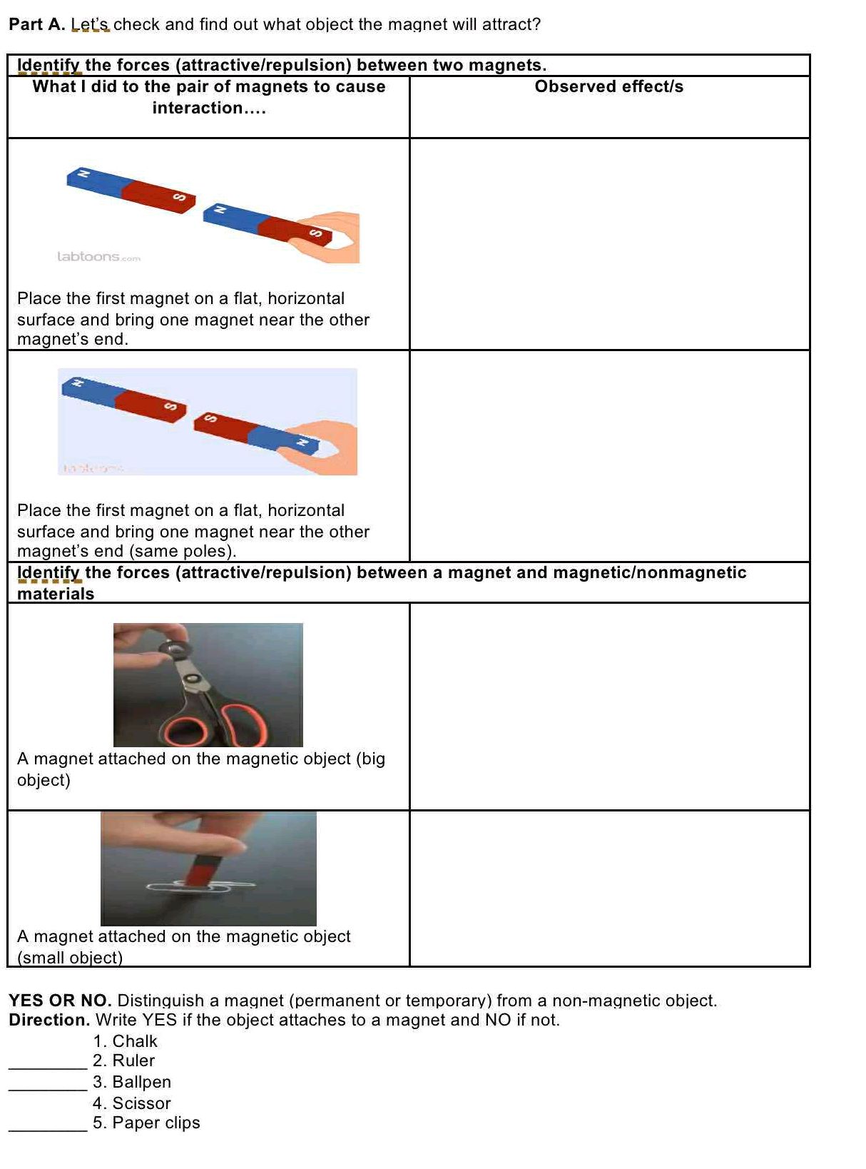 Part A. Let's check and find out what object | StudyX