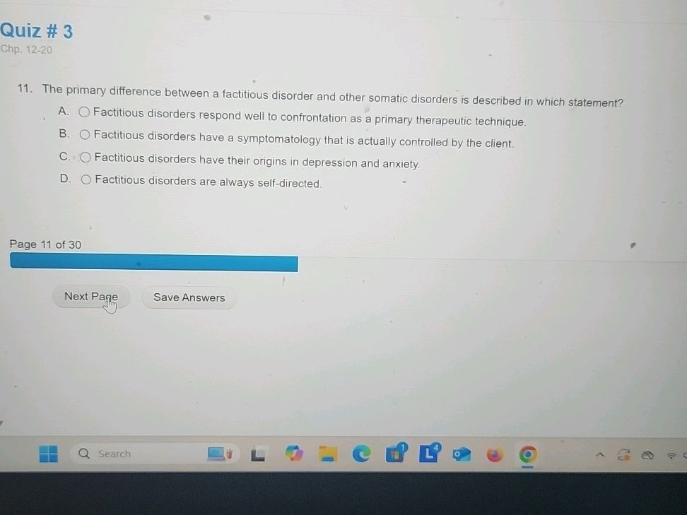 11. The primary difference between a | StudyX
