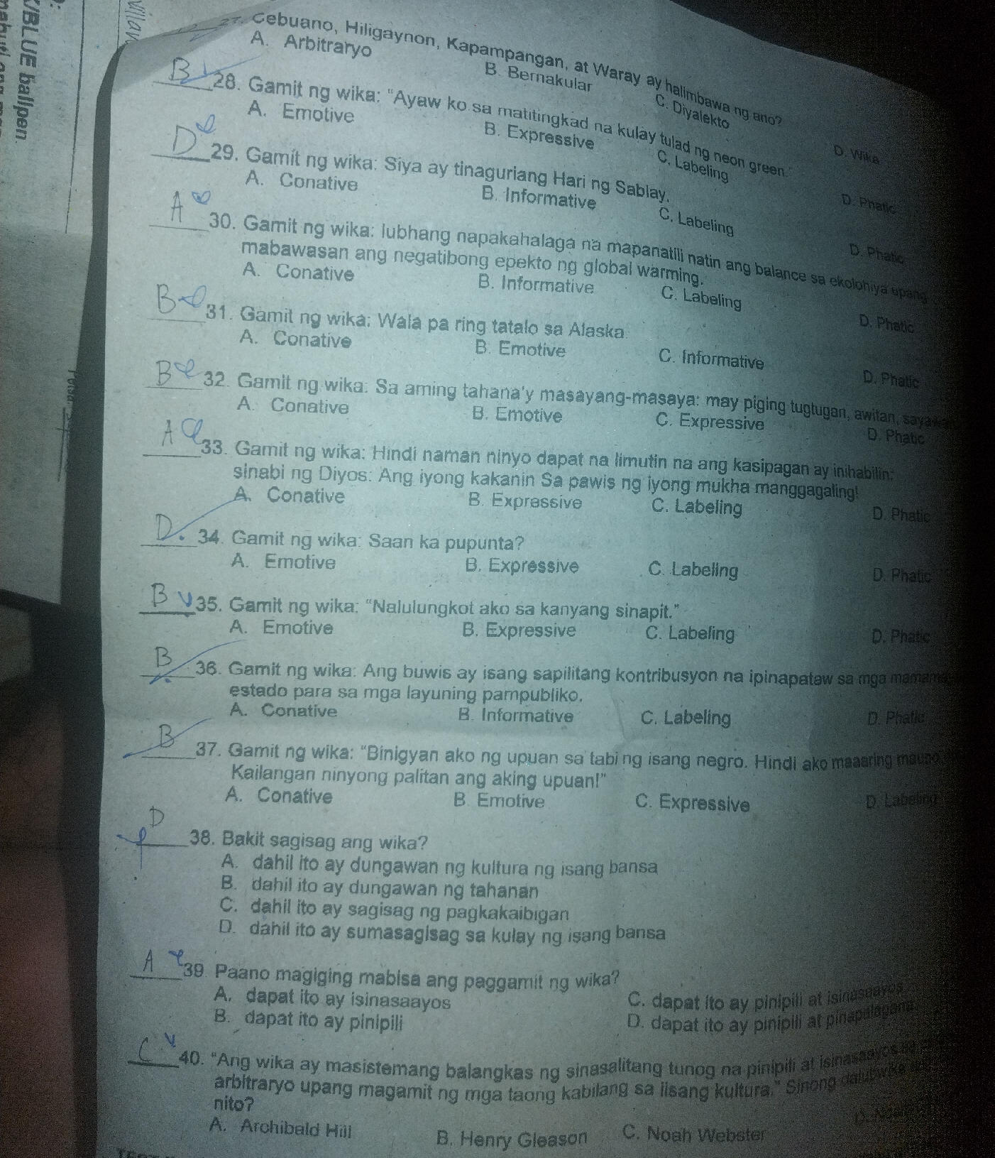 27. Cebuano, Hiligaynon, Kapampangan, at | StudyX