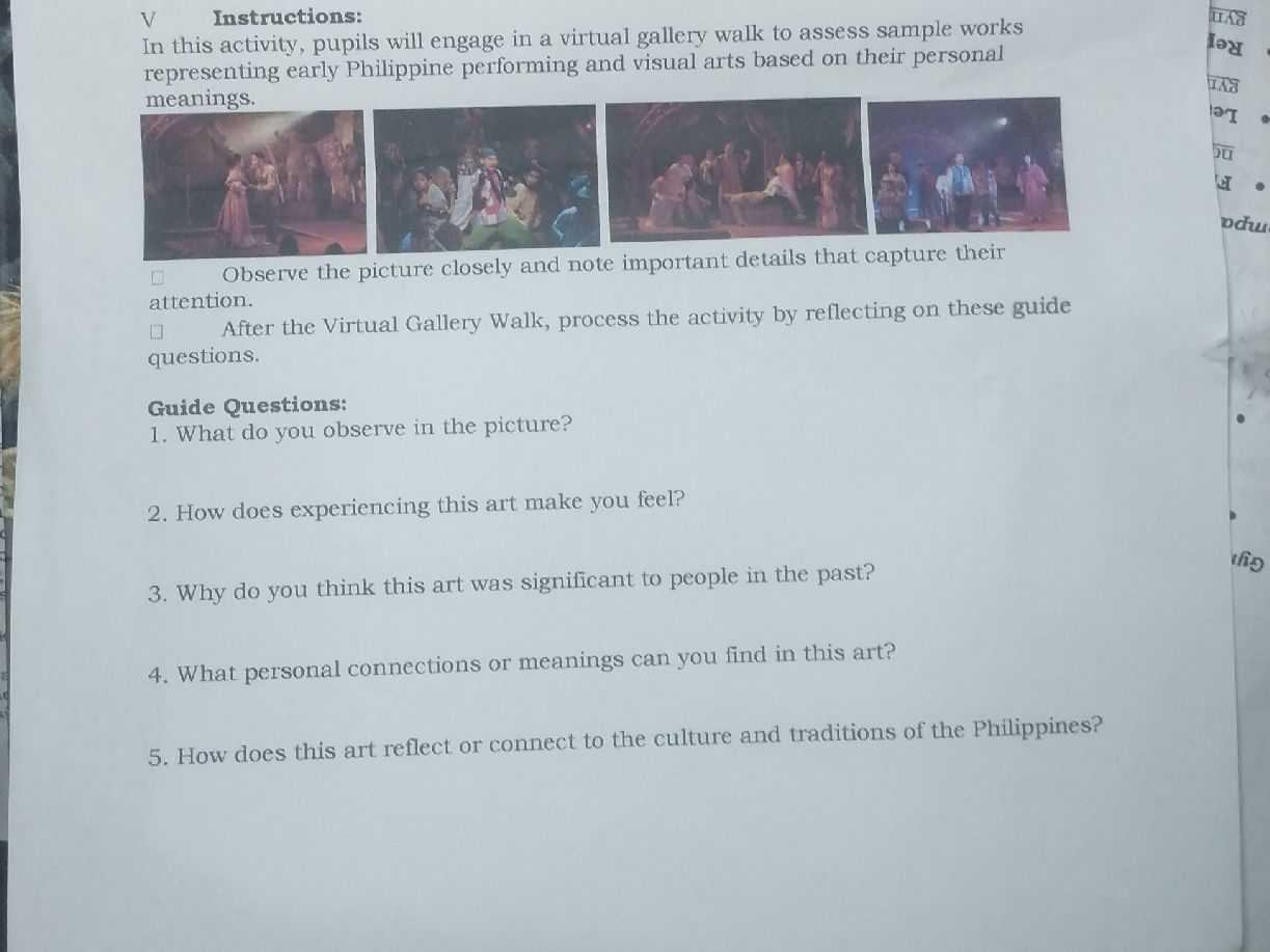 In this activity, pupils will engage in a | StudyX