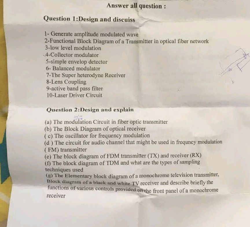 Question 1:Design and discuiss 1- Generate | StudyX