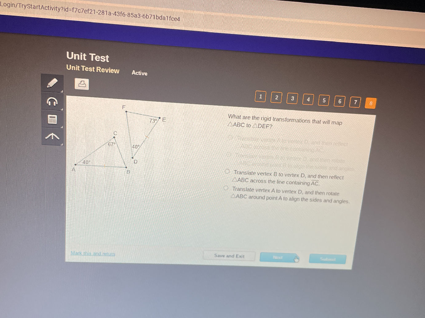 What are the rigid transformations that will
