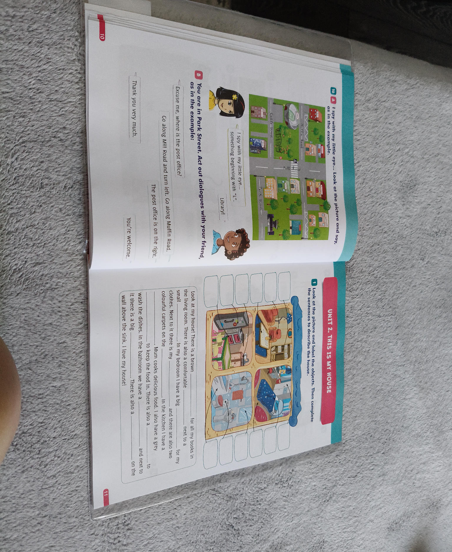 I spy with my little eye... Look at the | StudyX