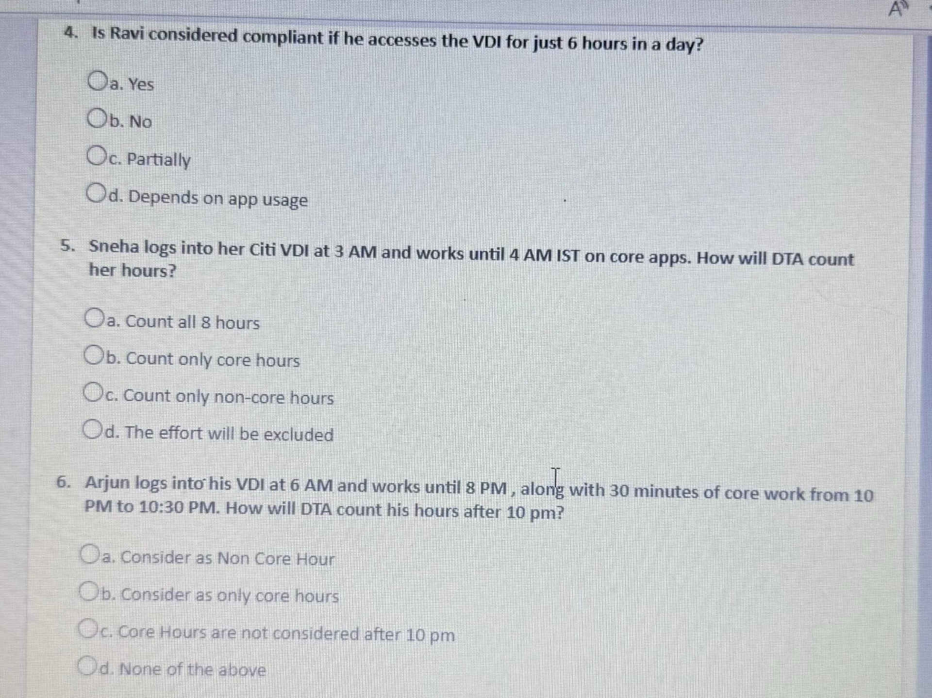 4. Is Ravi considered compliant if he | StudyX