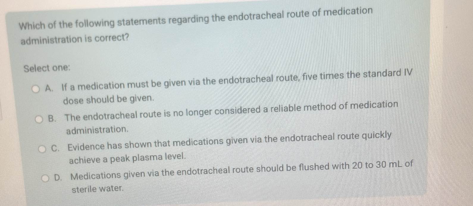 Which of the following statements regarding | StudyX