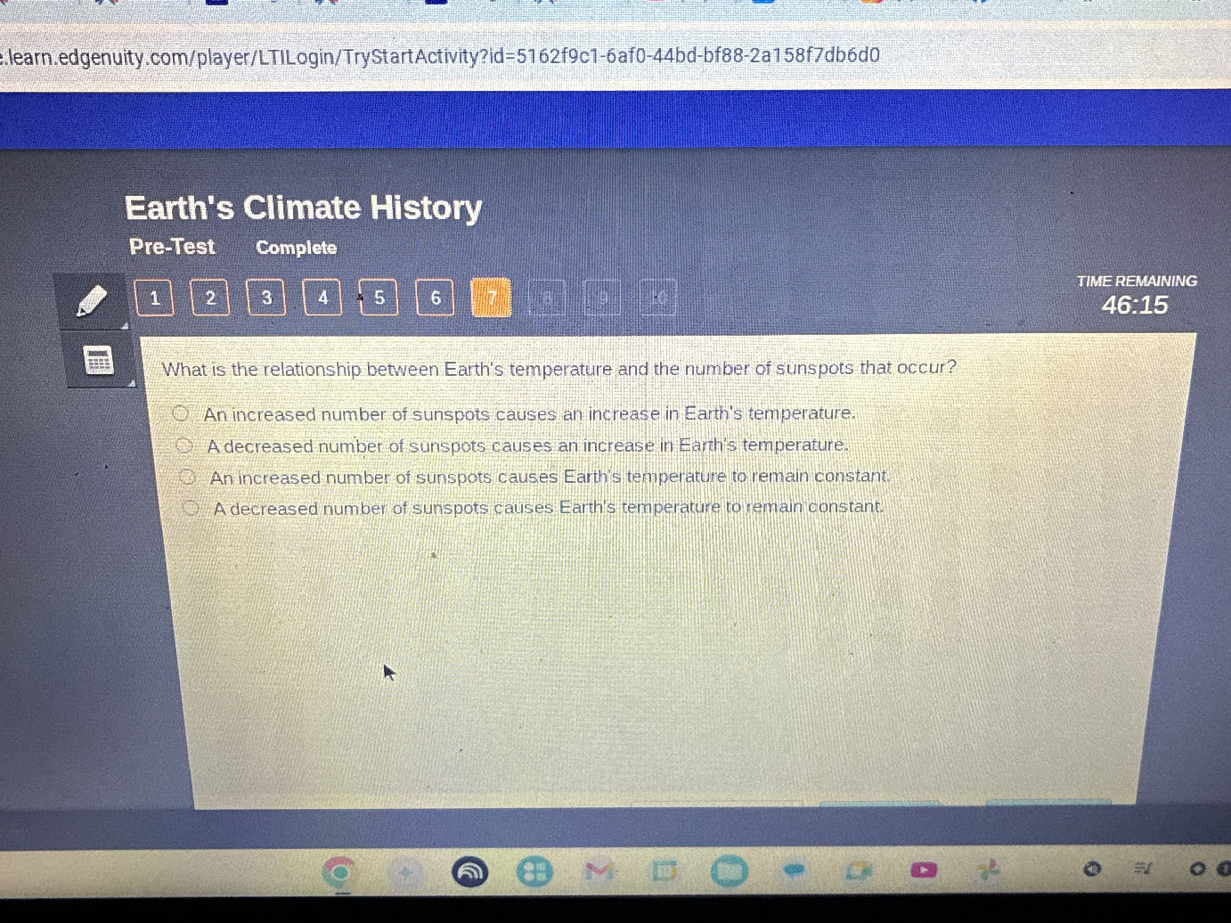 What is the relationship between Earth's | StudyX