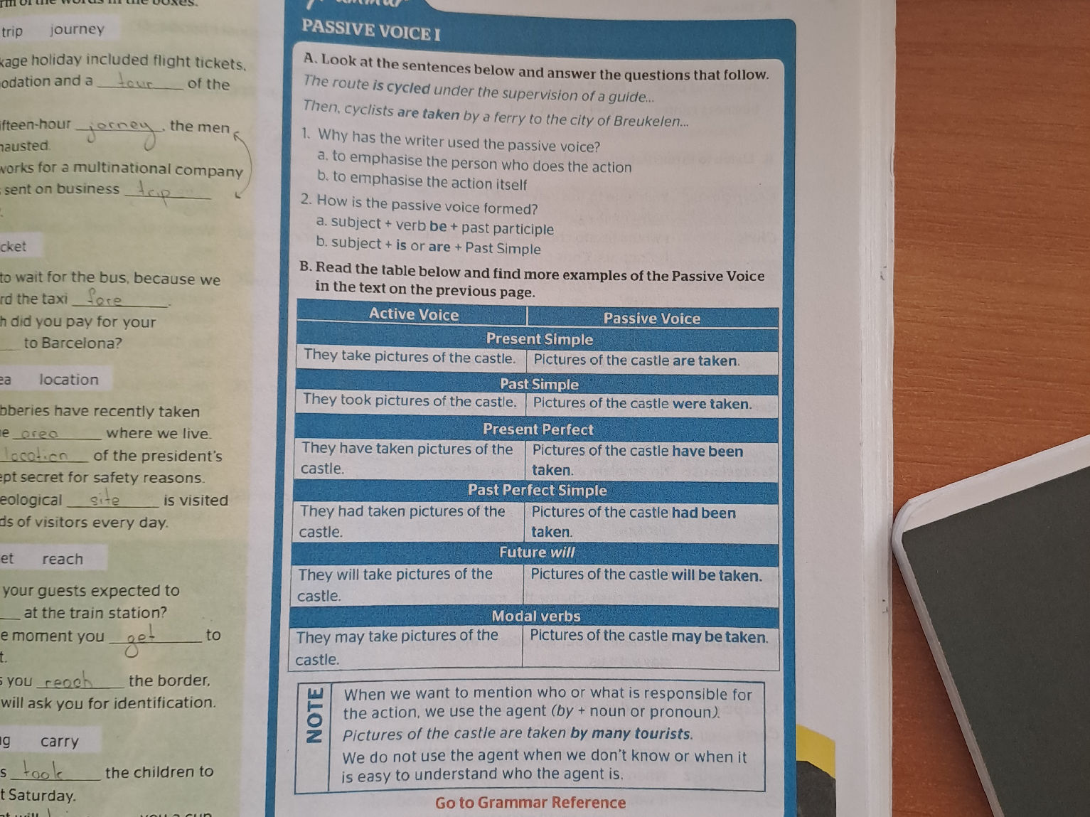 A. Look at the sentences below and answer | StudyX