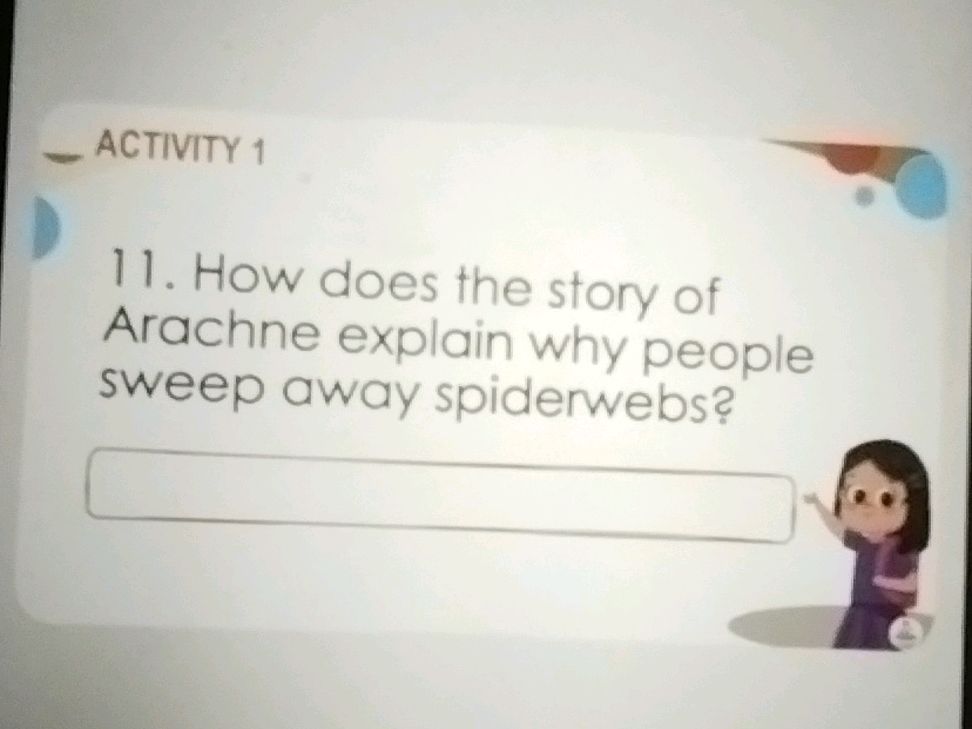 11. How does the story of Arachne explain | StudyX