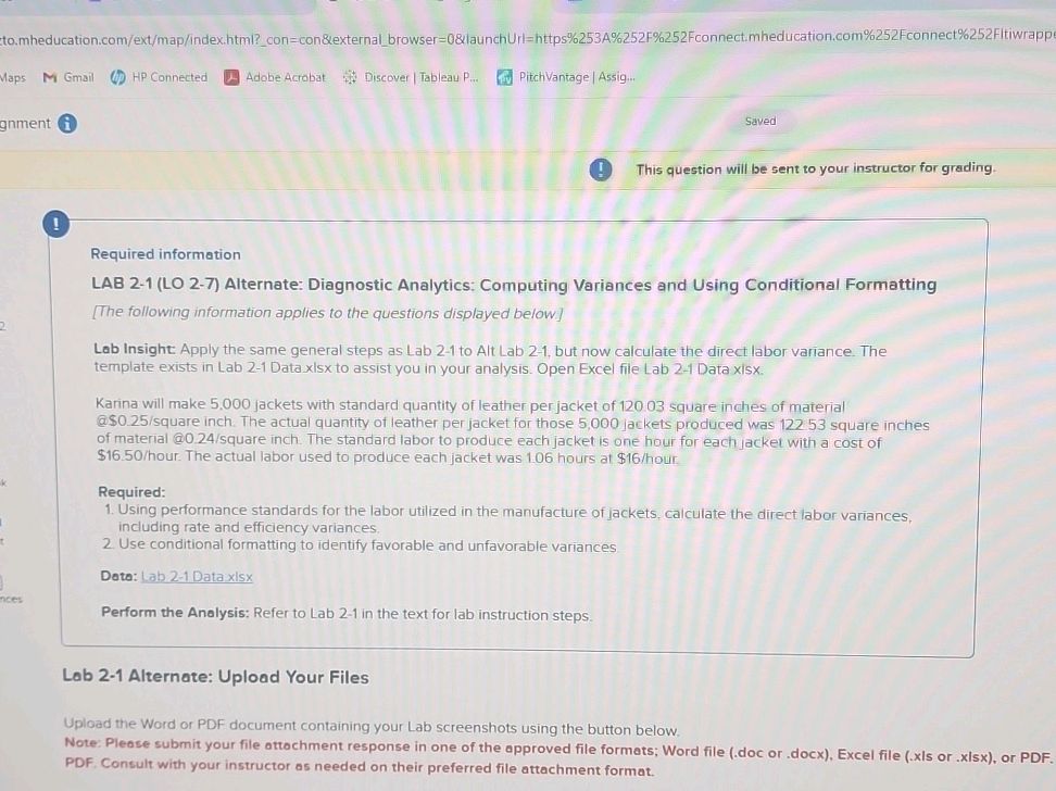 LAB 2-1 (LO 2-7) Alternate: Diagnostic | StudyX
