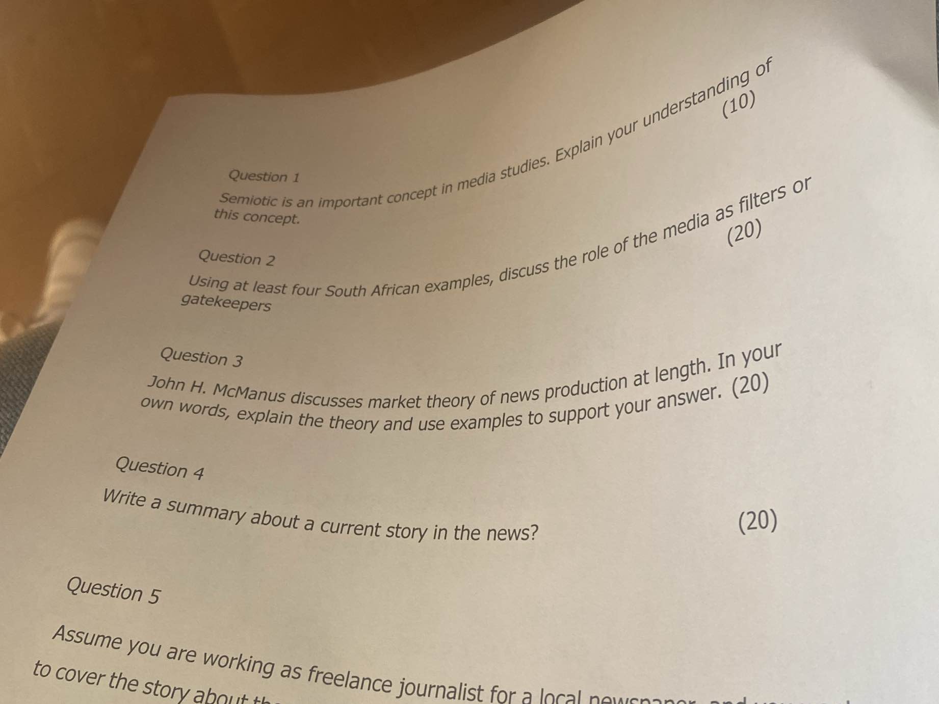 Question 1 Semiotic is an important concept | StudyX