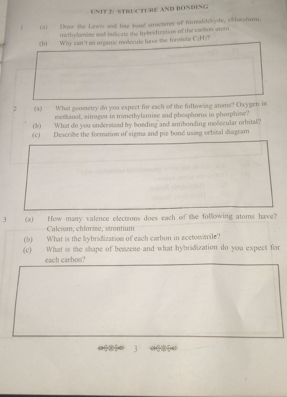 (a) How many valence electrons does each of | StudyX