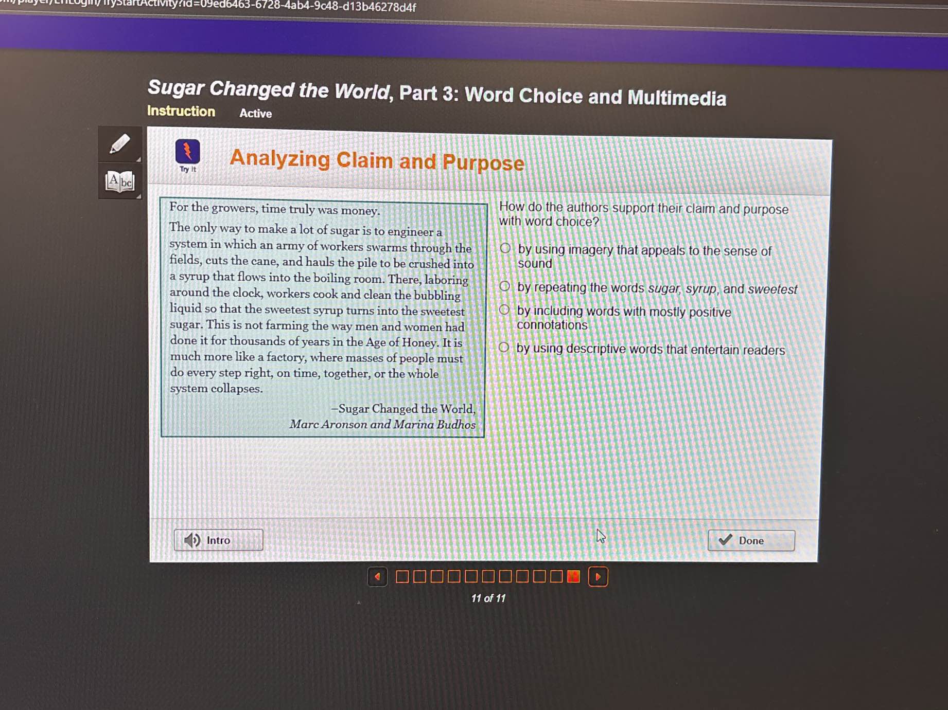 How do the authors support their claim and | StudyX