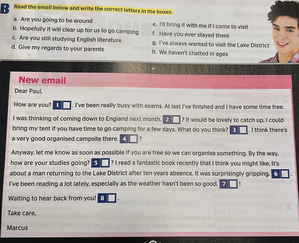 Read the email below and write the correct | StudyX