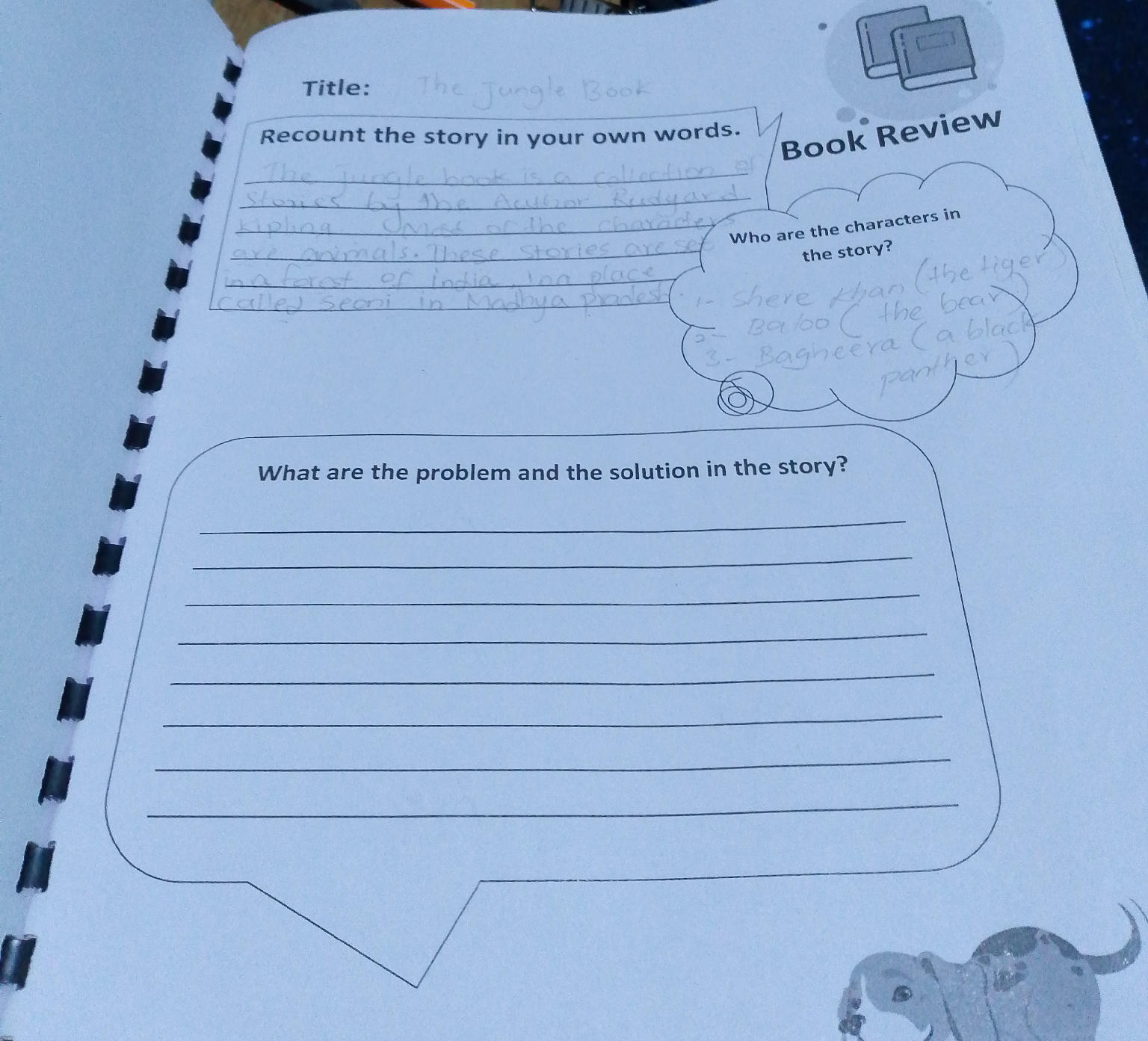 Recount the story in your own words. The | StudyX