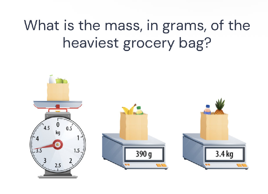 What is the mass, in grams, of the heaviest | StudyX