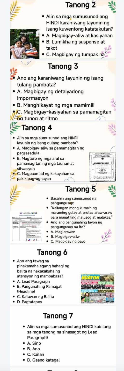 Alin sa mga sumusunod ang HINDI layunin ng | StudyX