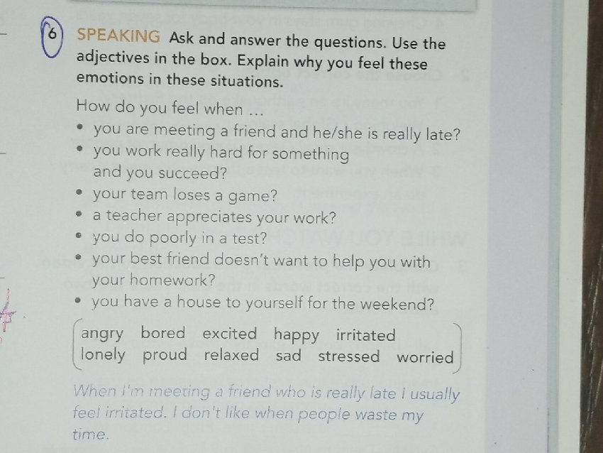SPEAKING Ask and answer the questions. Use | StudyX