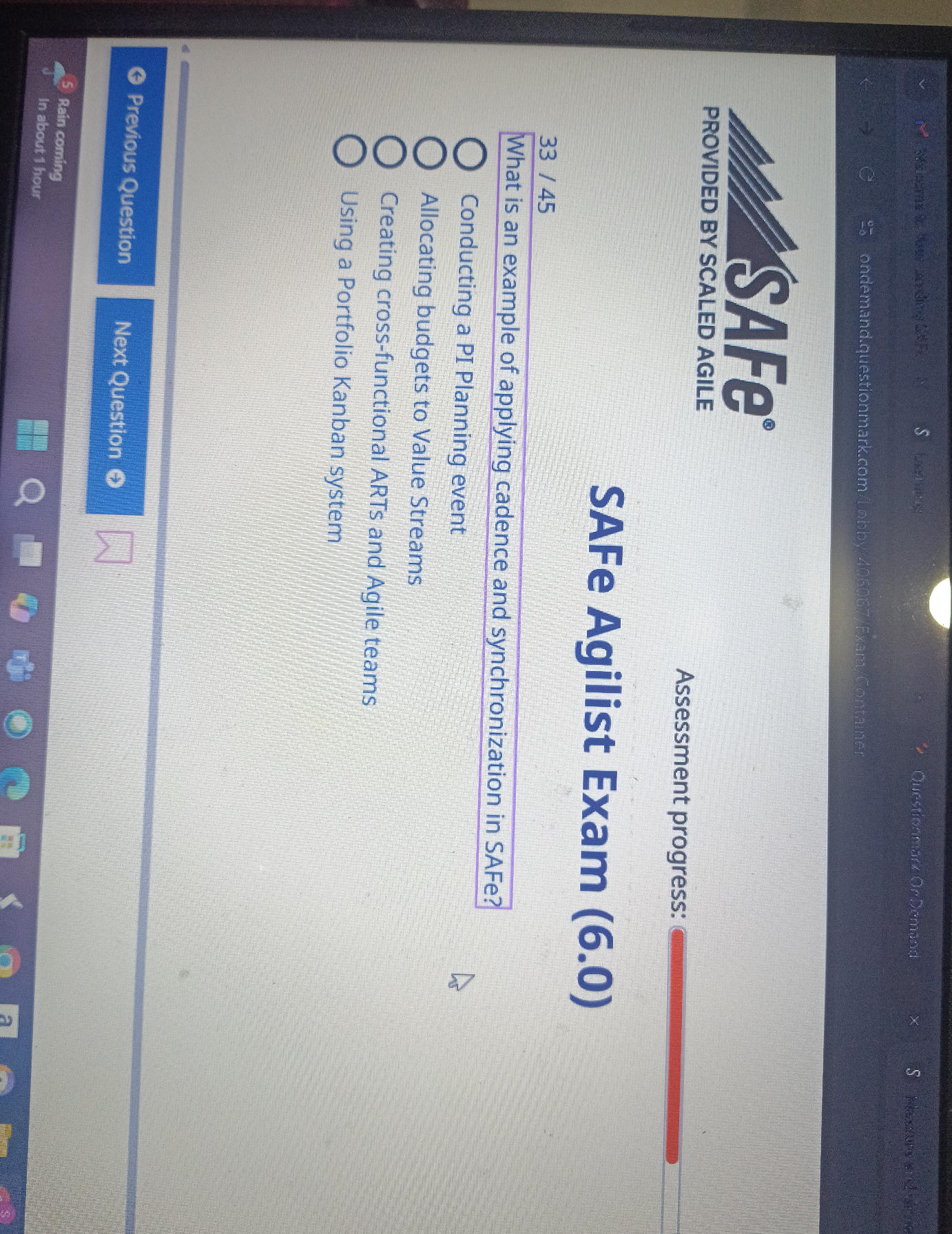 What is an example of applying cadence and | StudyX