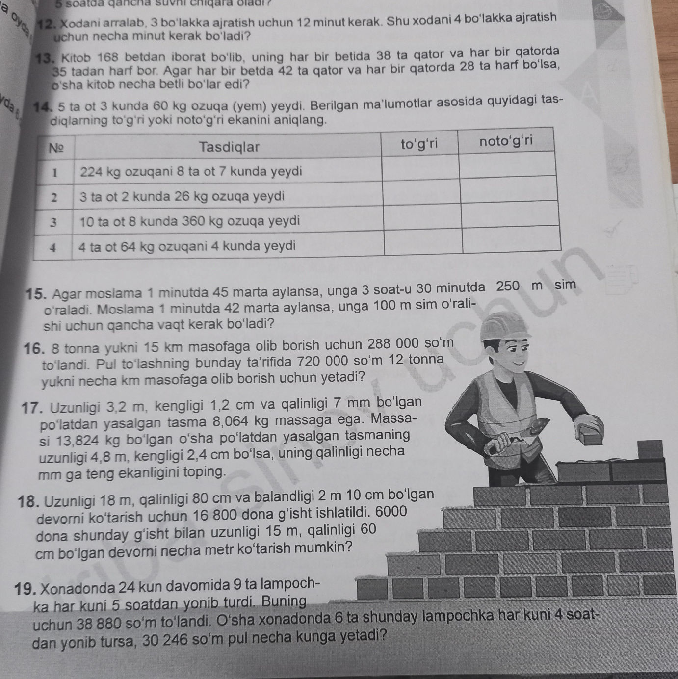 Kitob 168 betdan iborat bo'lib, uning har | StudyX