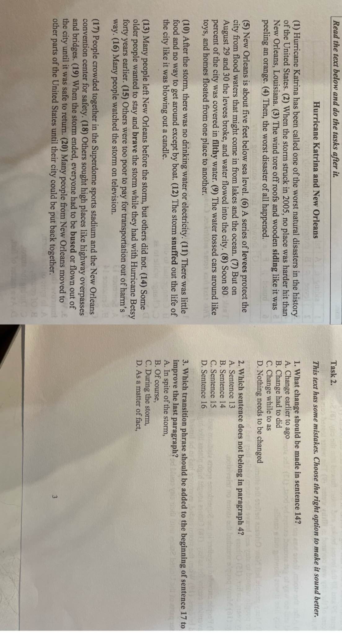 Read the text below and do the tasks after | StudyX