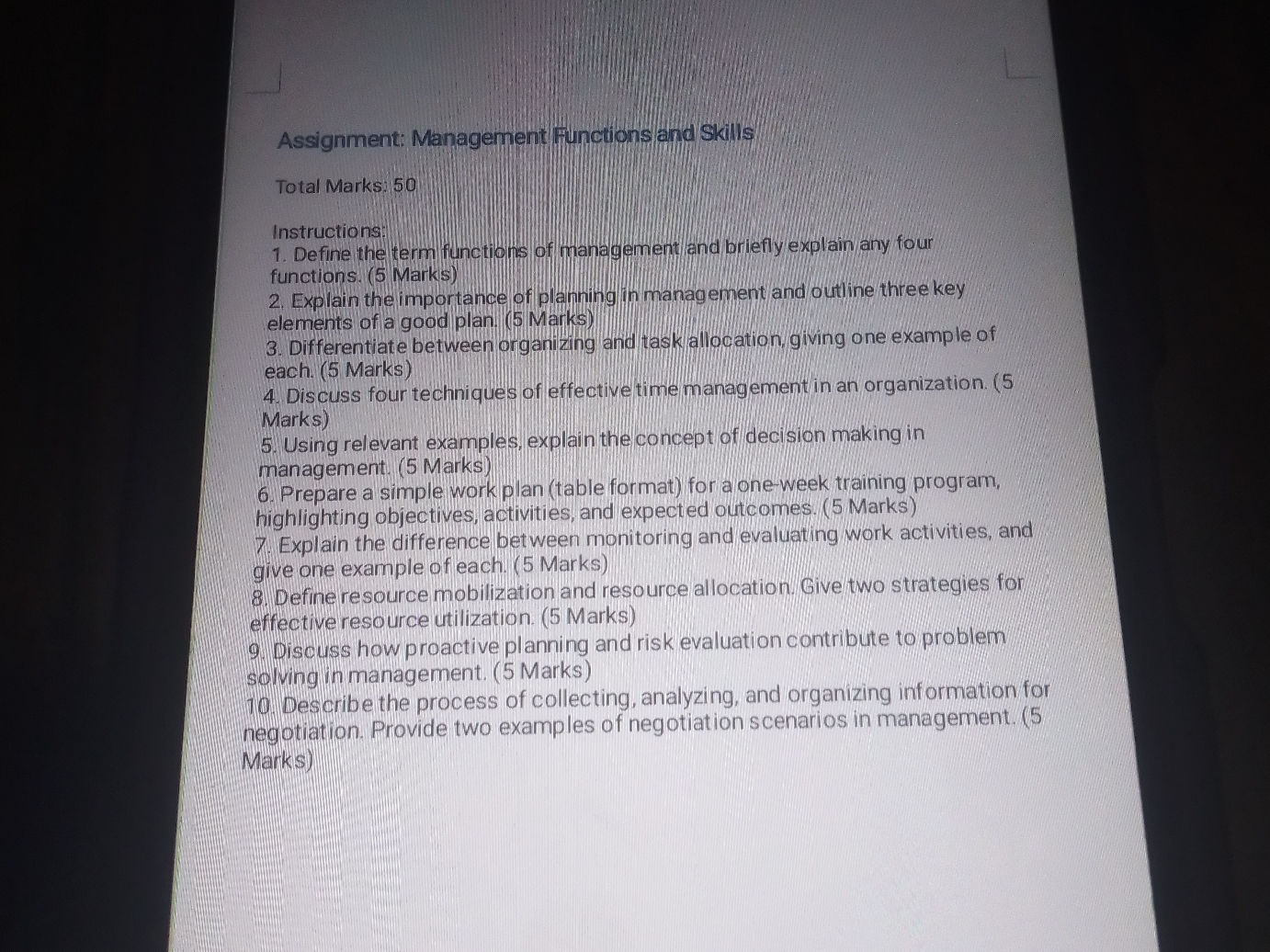 Instructions: 1. Define the term functions | StudyX