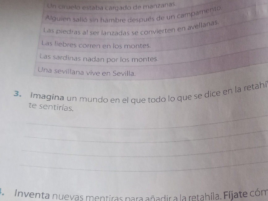 3. Imagina un mundo en el que todo lo que se | StudyX