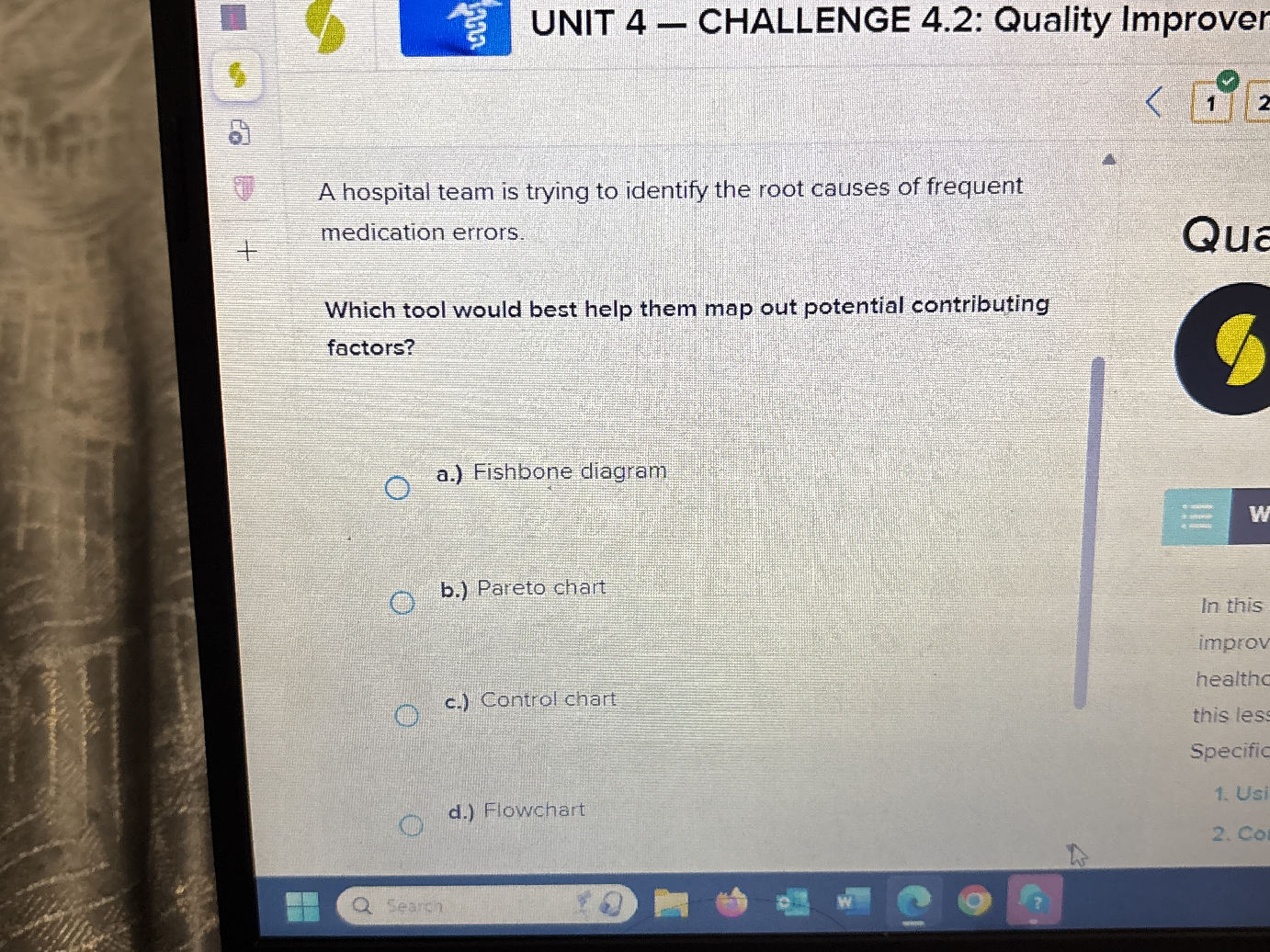 A hospital team is trying to identify the | StudyX