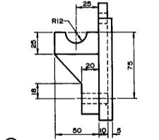 The image contains a 2D drawing of a | StudyX