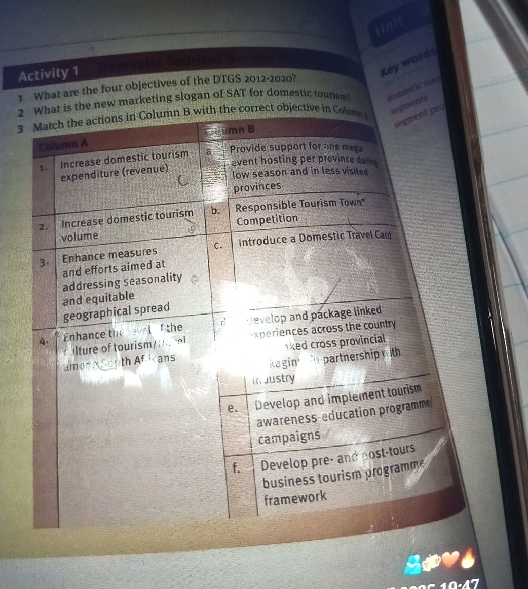 Activity 1 1 What are the four objectives | StudyX