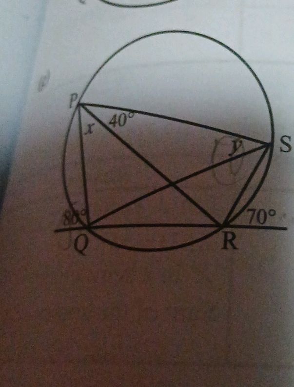 The image shows a circle with inscribed | StudyX