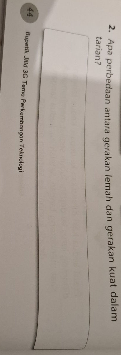 2. Apa perbedaan antara gerakan lemah dan | StudyX