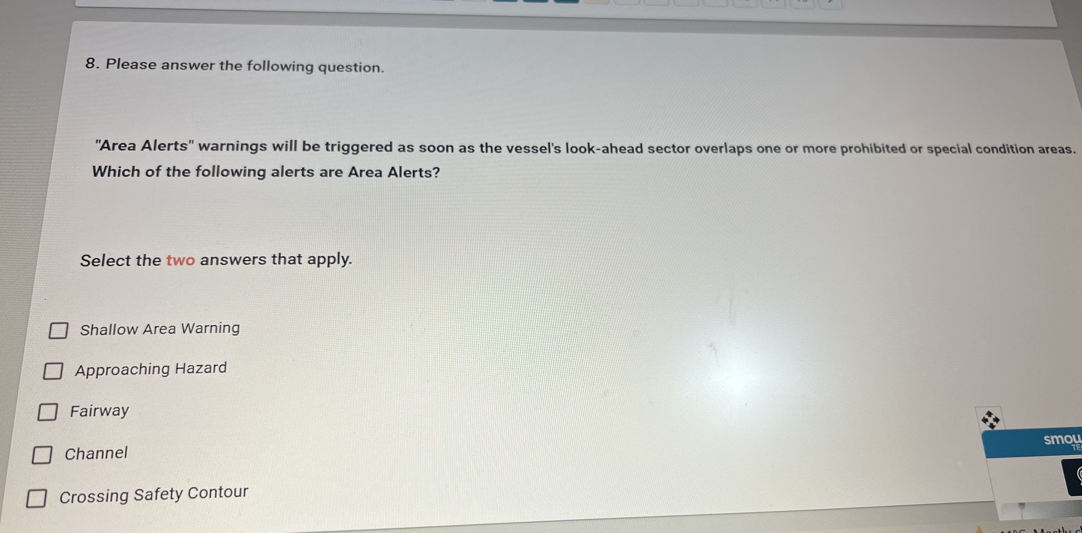8. Please answer the following question. | StudyX