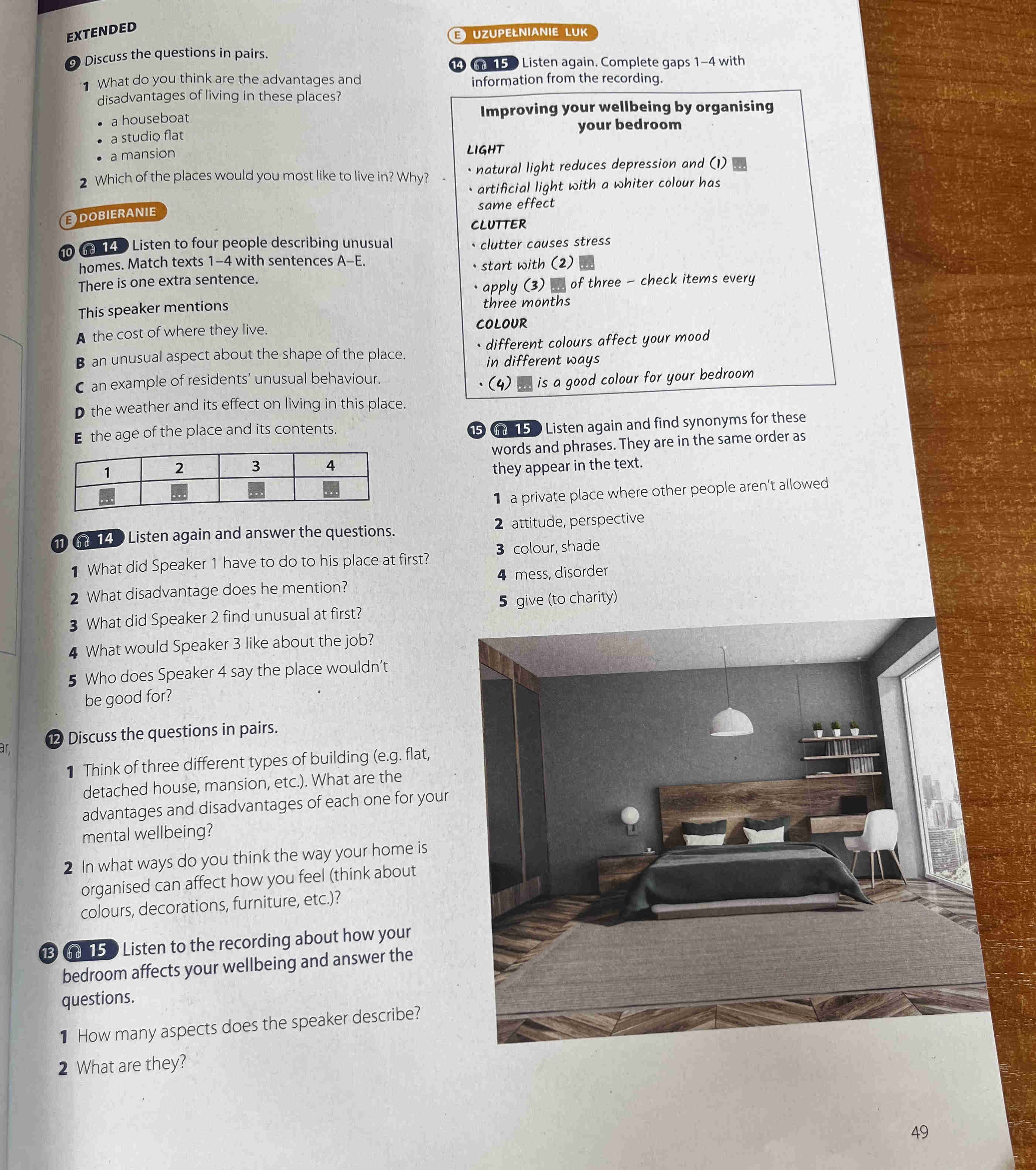 9 Discuss the questions in pairs. 1 What do | StudyX