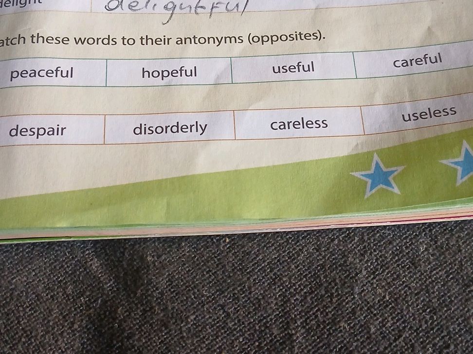 Match these words to their antonyms | StudyX
