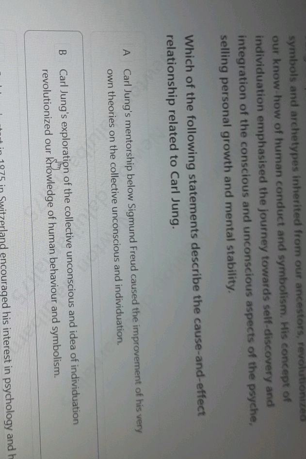 Which of the following statements describe | StudyX