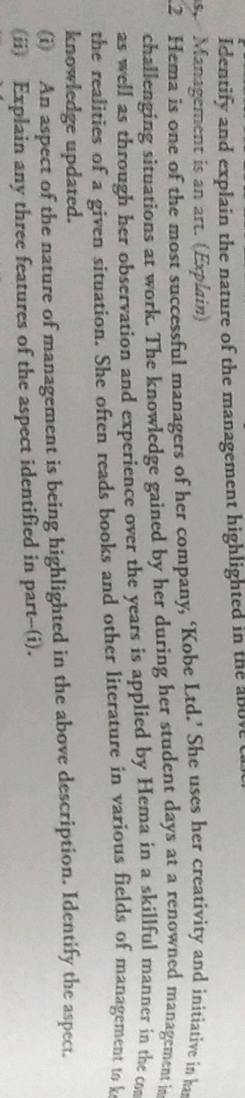 Identify and explain the nature of the | StudyX