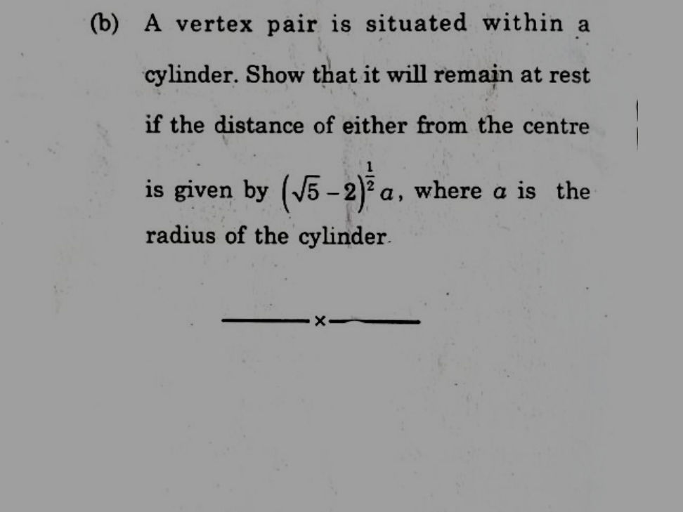 (b) A vertex pair is situated within a | StudyX