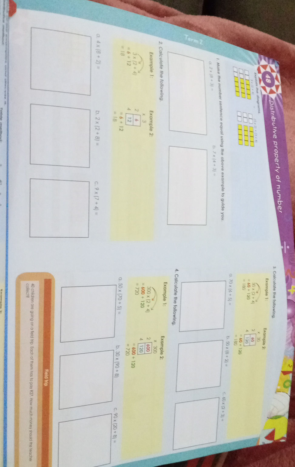 1. Make the number sentence equal using the | StudyX