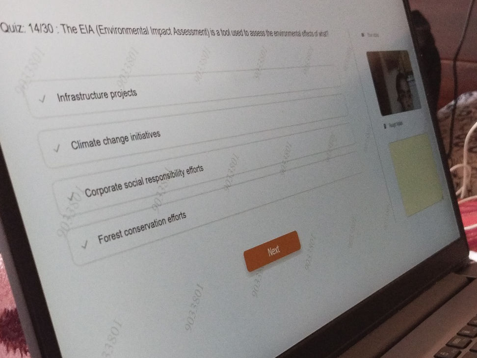 Quiz: 14/30: The EIA (Environmental Impact | StudyX
