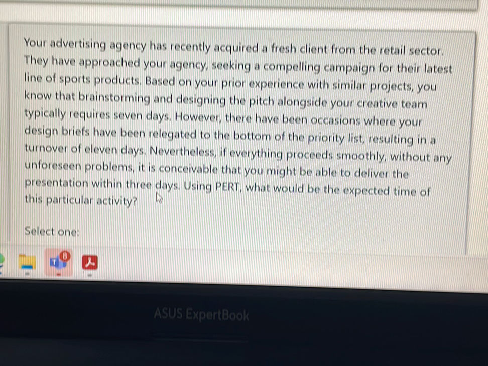 Your advertising agency has recently | StudyX