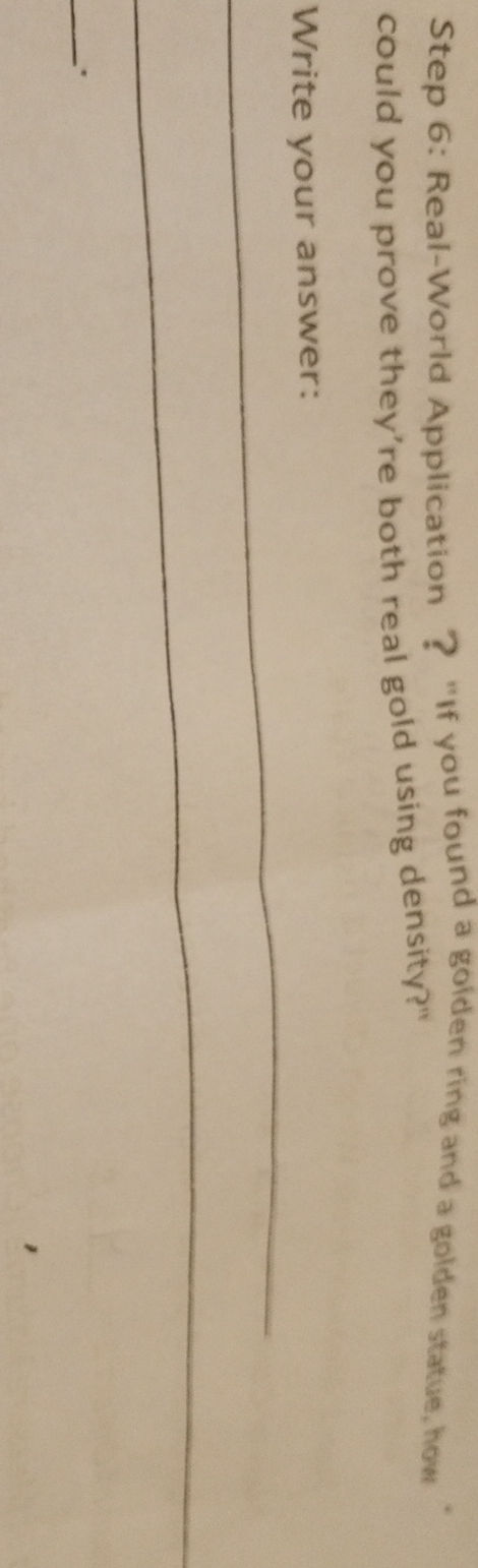 Step 6: Real-World Application ? "If you | StudyX