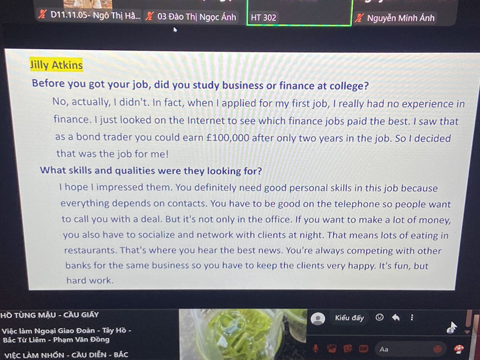 Before you got your job, did you study | StudyX