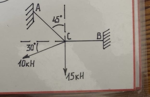 The image shows a diagram of a structure | StudyX