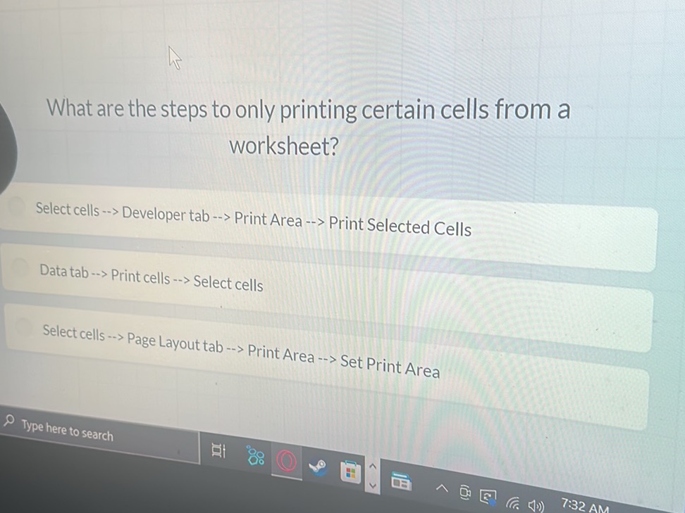 What are the steps to only printing certain | StudyX
