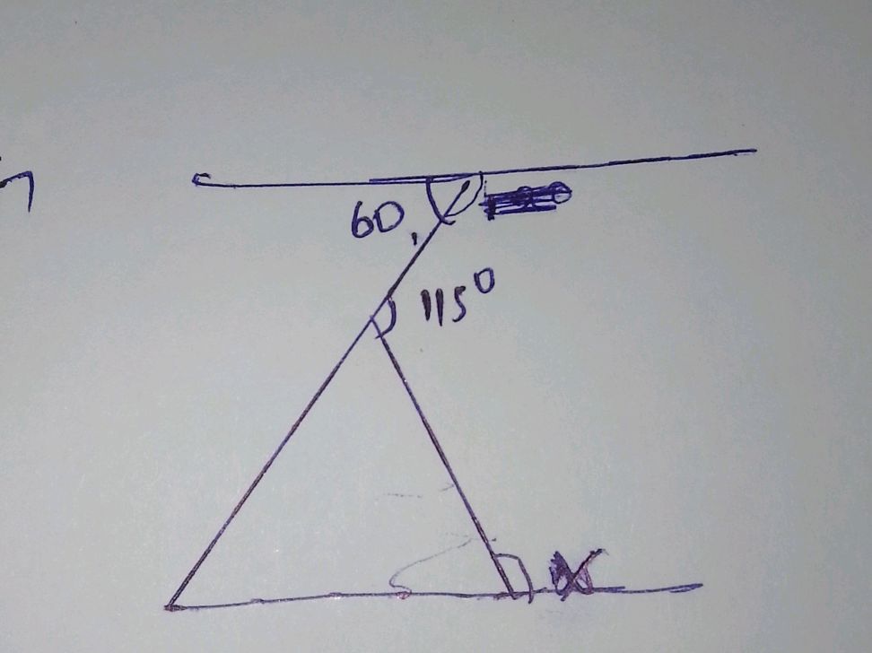 Find the value of $x$. The image shows a | StudyX