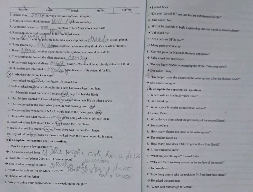 V. Underline the correct answers. 1. Levy | StudyX