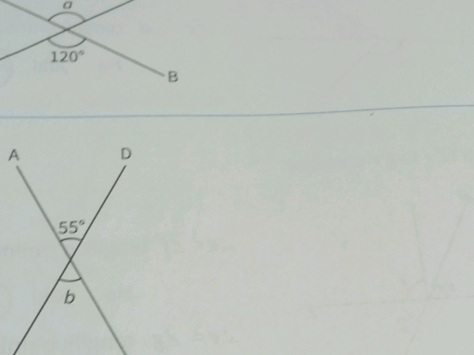 The image shows two intersecting lines with | StudyX