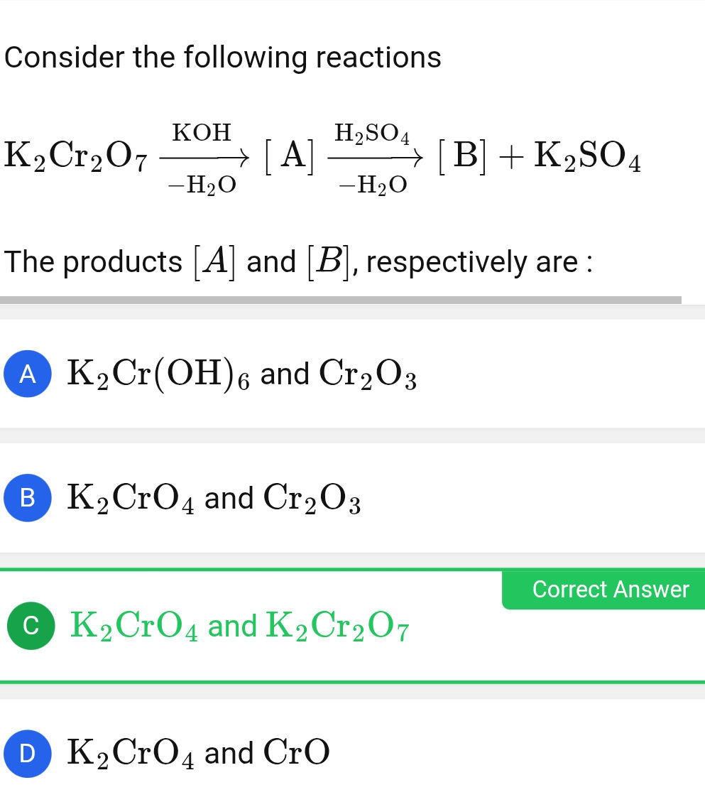 Consider the following reactions | StudyX