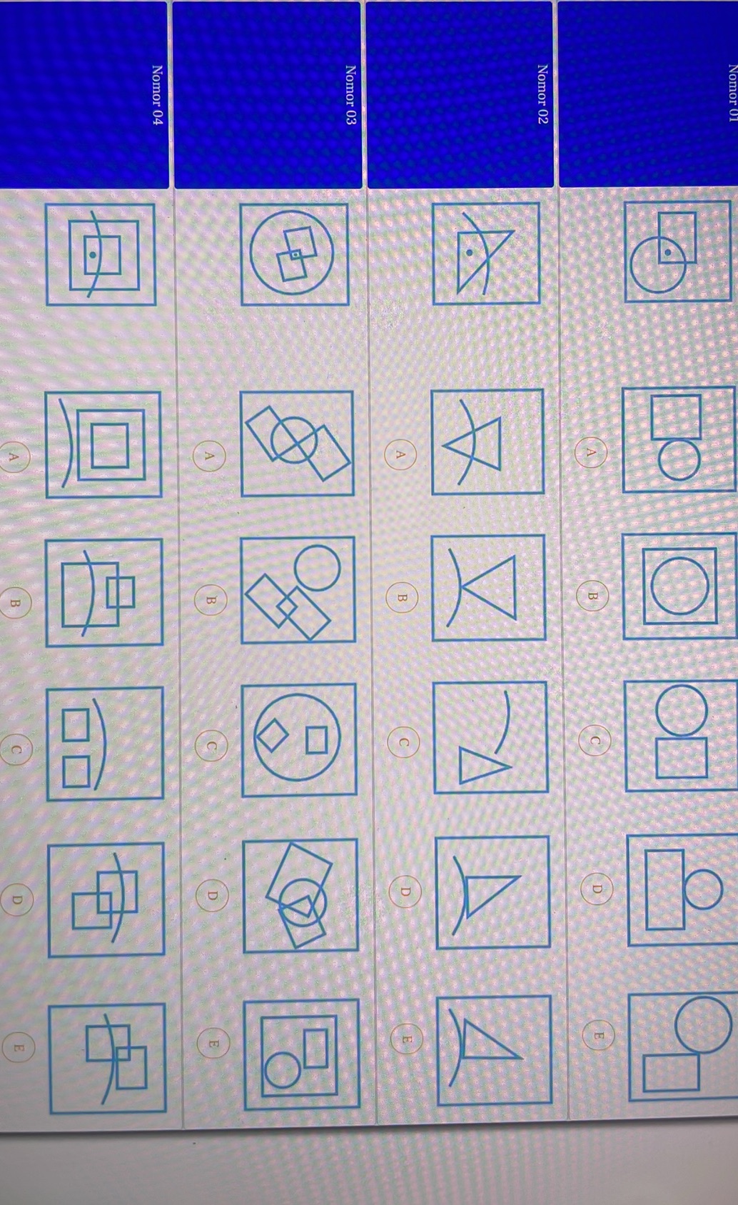 The image presents a pattern recognition | StudyX