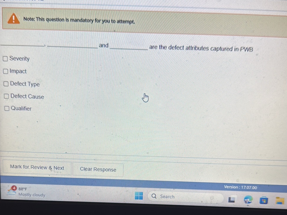 Note: This question is mandatory for you to | StudyX